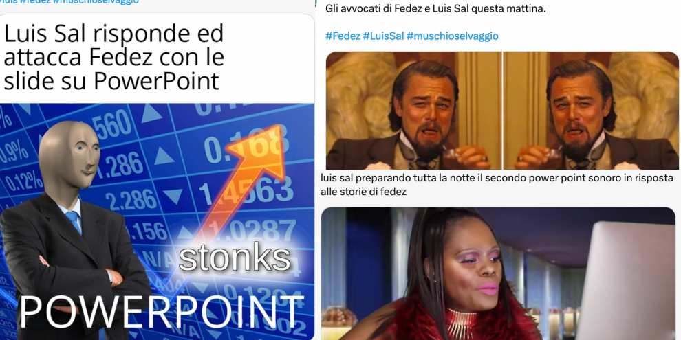 Litigio Fedez e Luis Sal: la reazione dei social tra meme e commenti