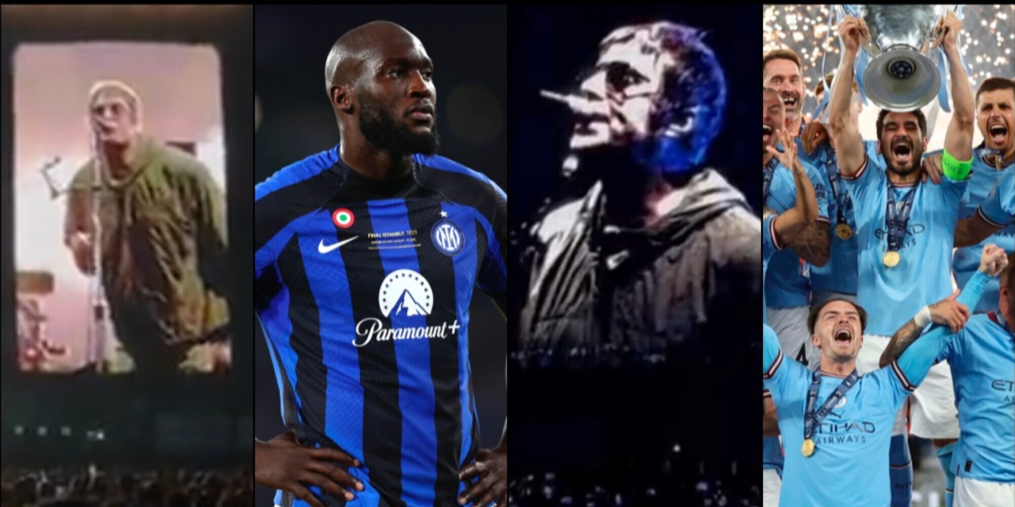 "Tifosi Inter qui? Wonderwall è per Lukaku". Liam Gallagher, show a Milano