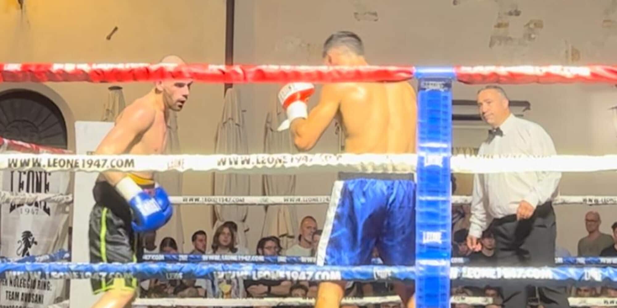 Boxing de Rua: Andrea Fontana batte Mohammed Graich