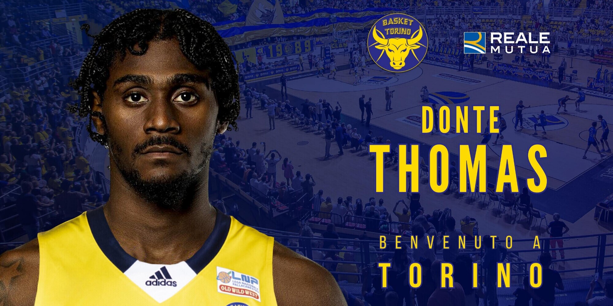Reale Mutua Torino: ecco Donte Thomas