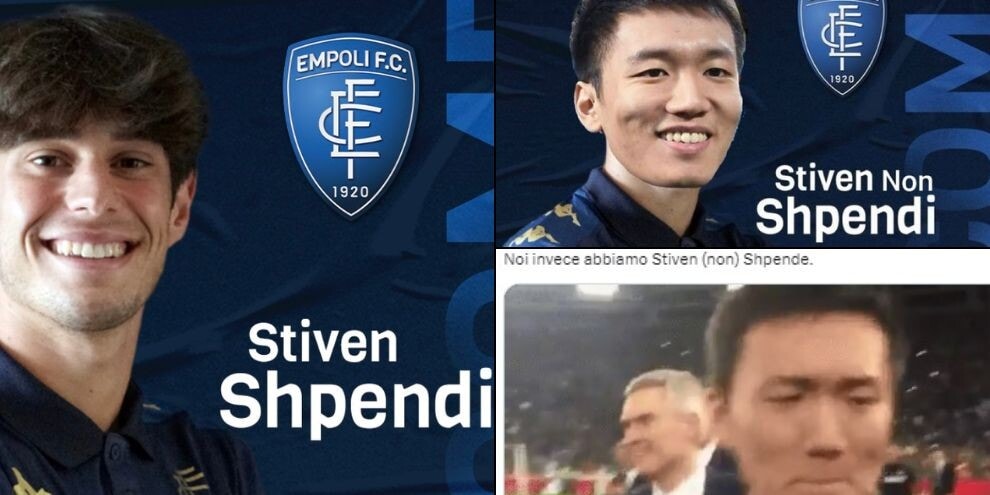 Stiven Shpendi all'Empoli, Stiven non Shpende all'Inter: social scatenati