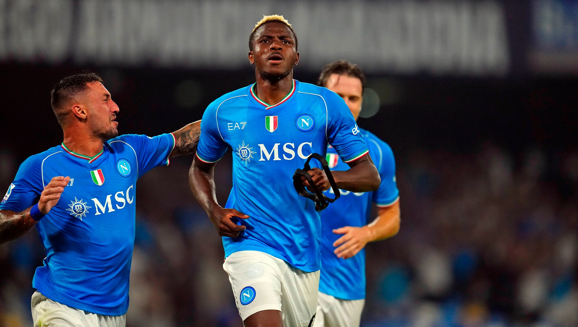 Osimhen, Di Lorenzo e il ritorno di Kvaratskhelia: Napoli-Sassuolo 2-0