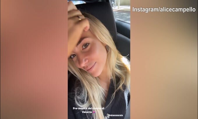 Mostra Cinema Venezia, Alvaro e Alice insieme in auto