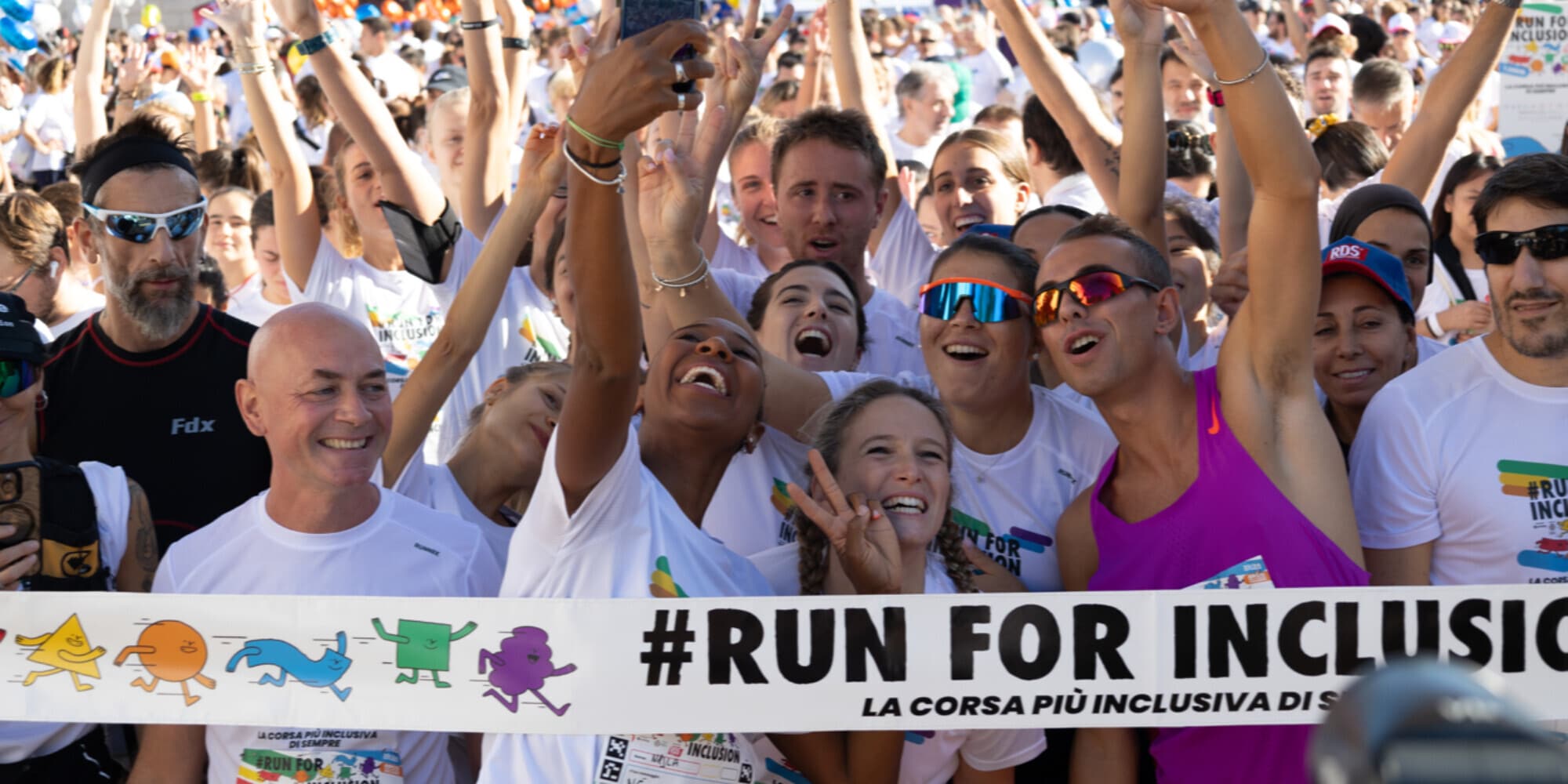 In 6mila a Milano per inclusione e diversità con Run For Inclusion