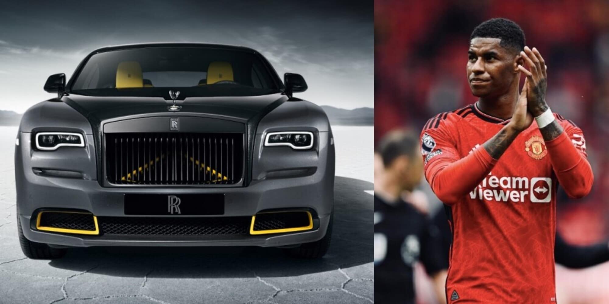 Che spavento per Rashford! Protagonista di un incidente con la Rolls-Royce