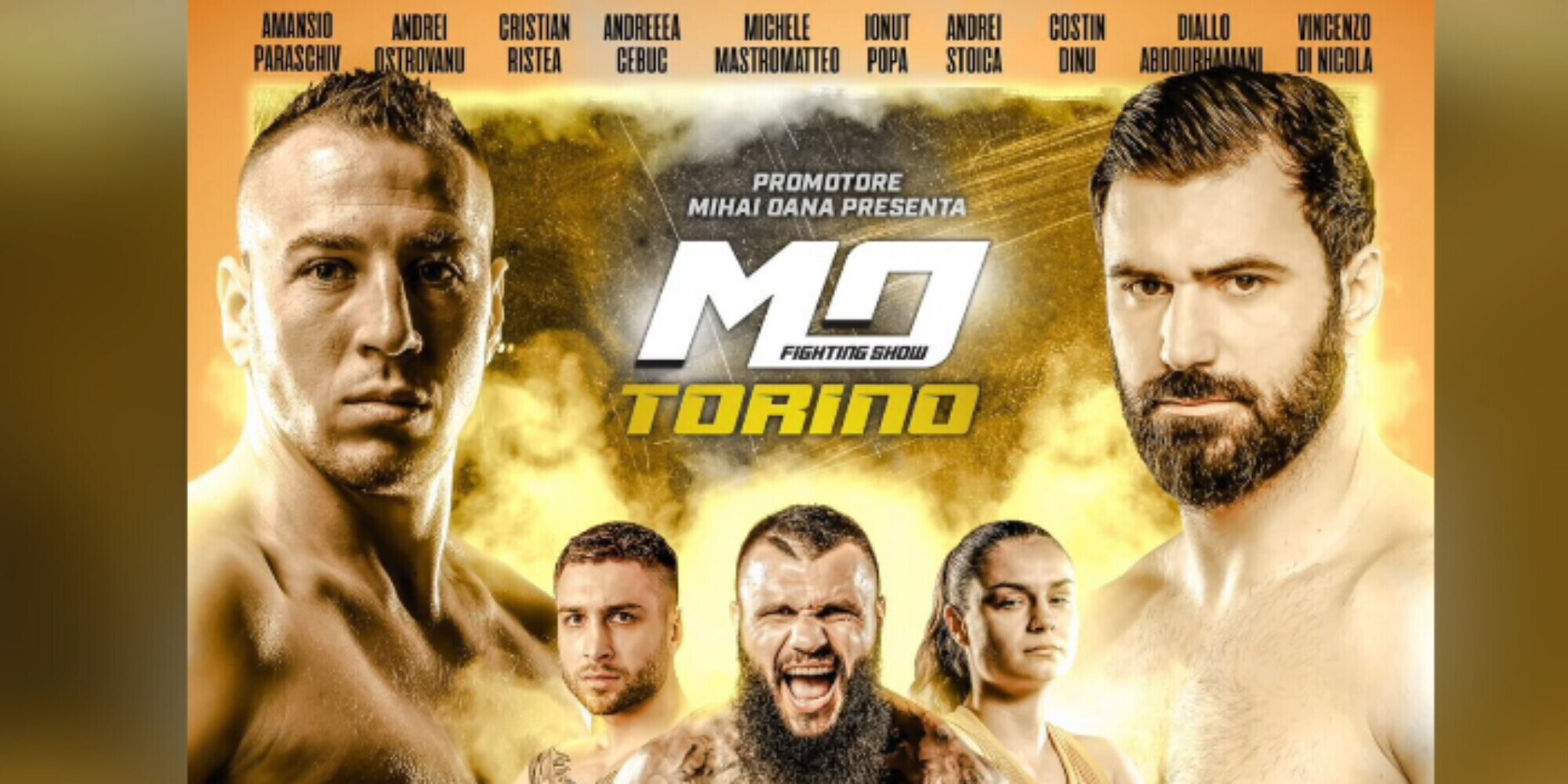 MO Fighting Show: Kickboxing e Tournament Slap al Pala Gianni Asti