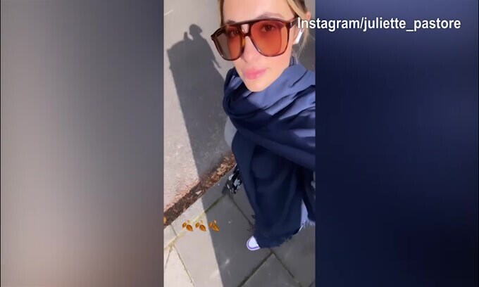 Newcastle, lady Tonali gira per la città