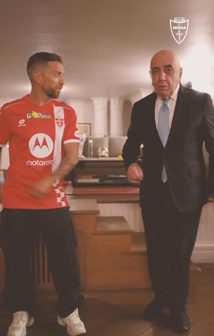 Baila como el Condor! Galliani scatenato con il Papu Gomez