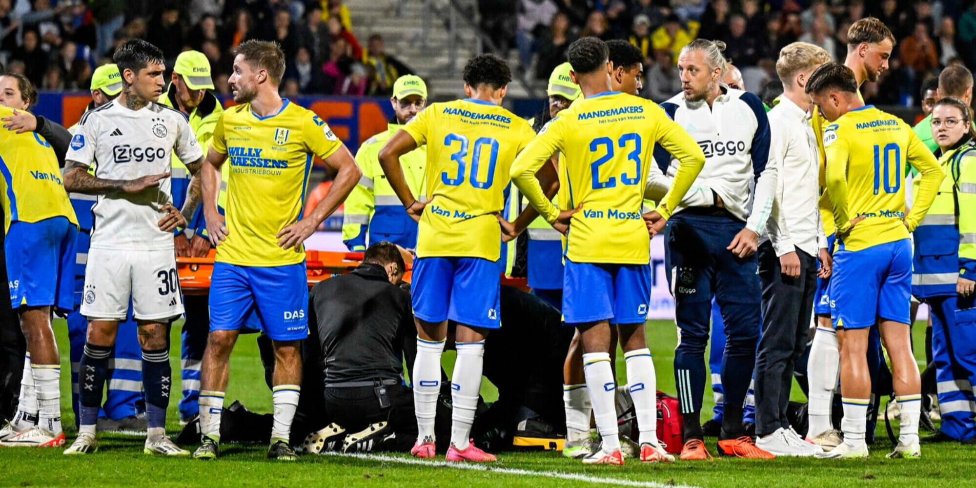 Vaessen, Kramer e la paura in Waalwijk-Ajax: "È stato uno shock"