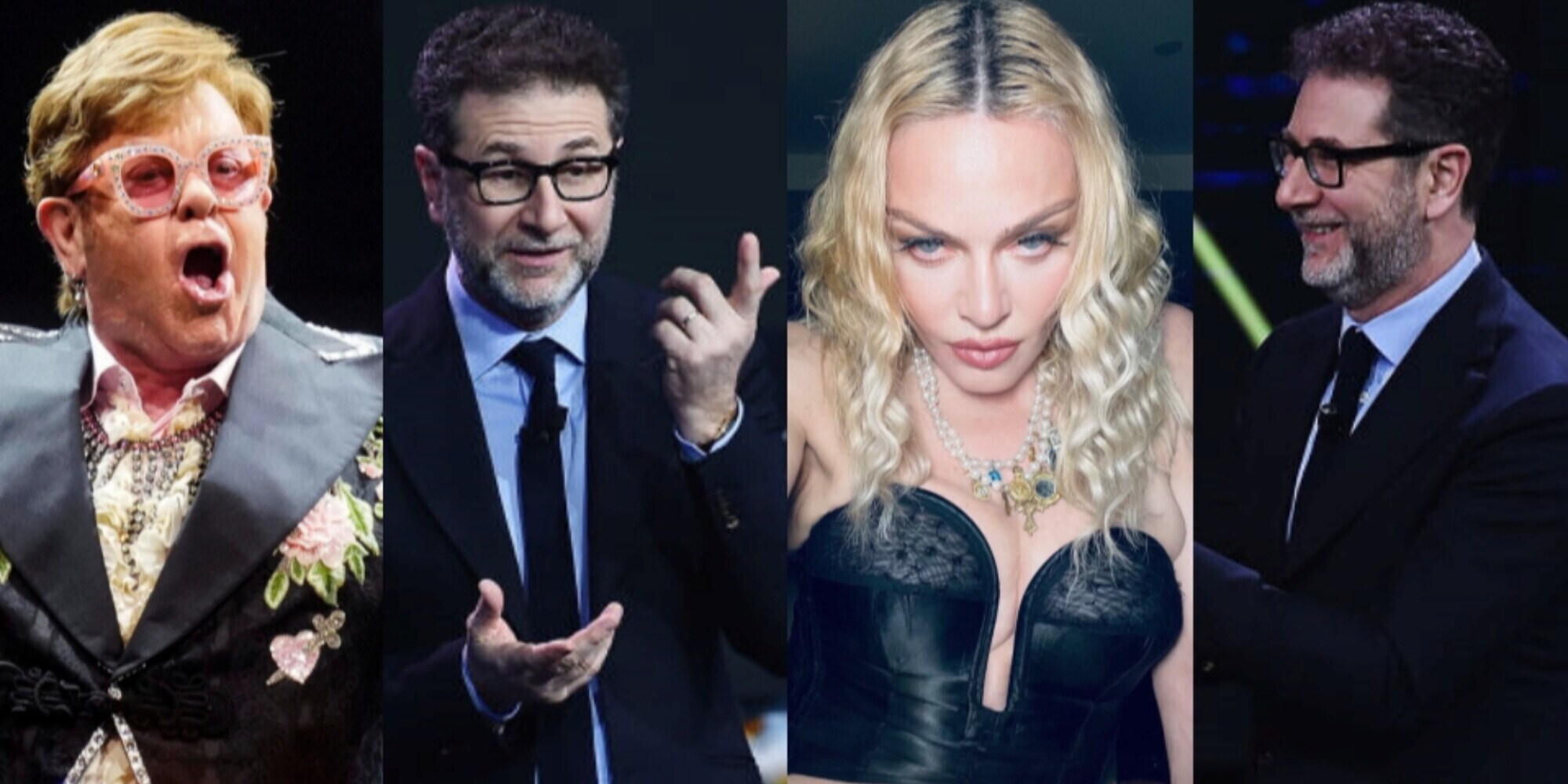 Da Madonna a Elton John: Fazio svela le strane richieste degli ospiti vip
