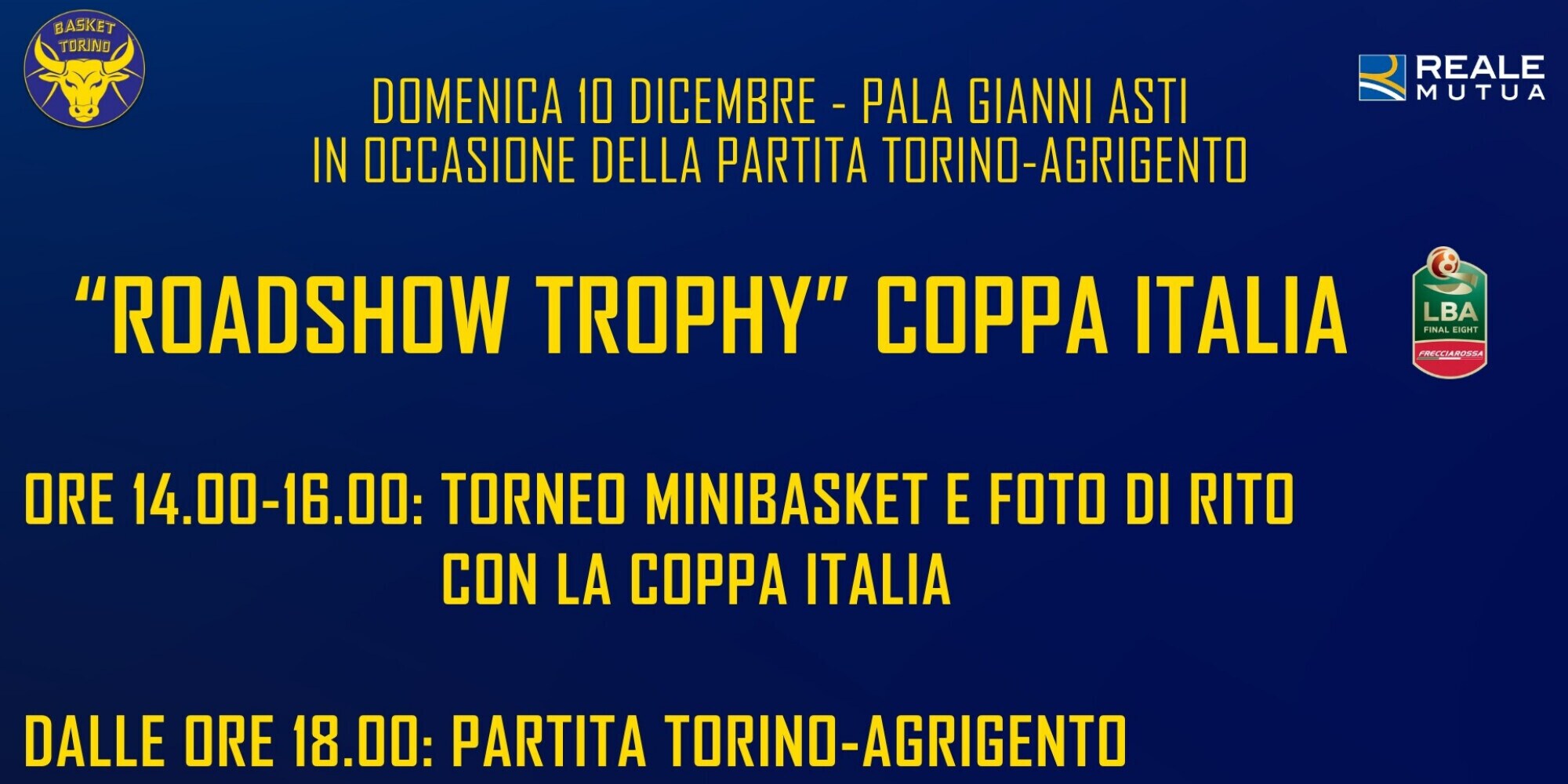 Reale Mutua Torino ospita il “Roadshow Trophy" della Frecciarossa Final ...