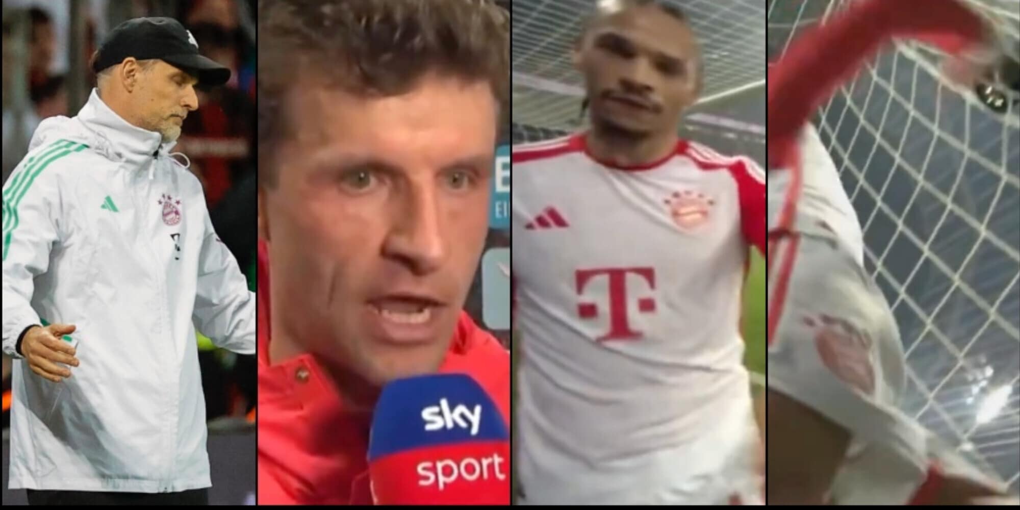 Rabbia Bayern! Sané spacca la telecamera, Muller si sfoga. E Tuchel...
