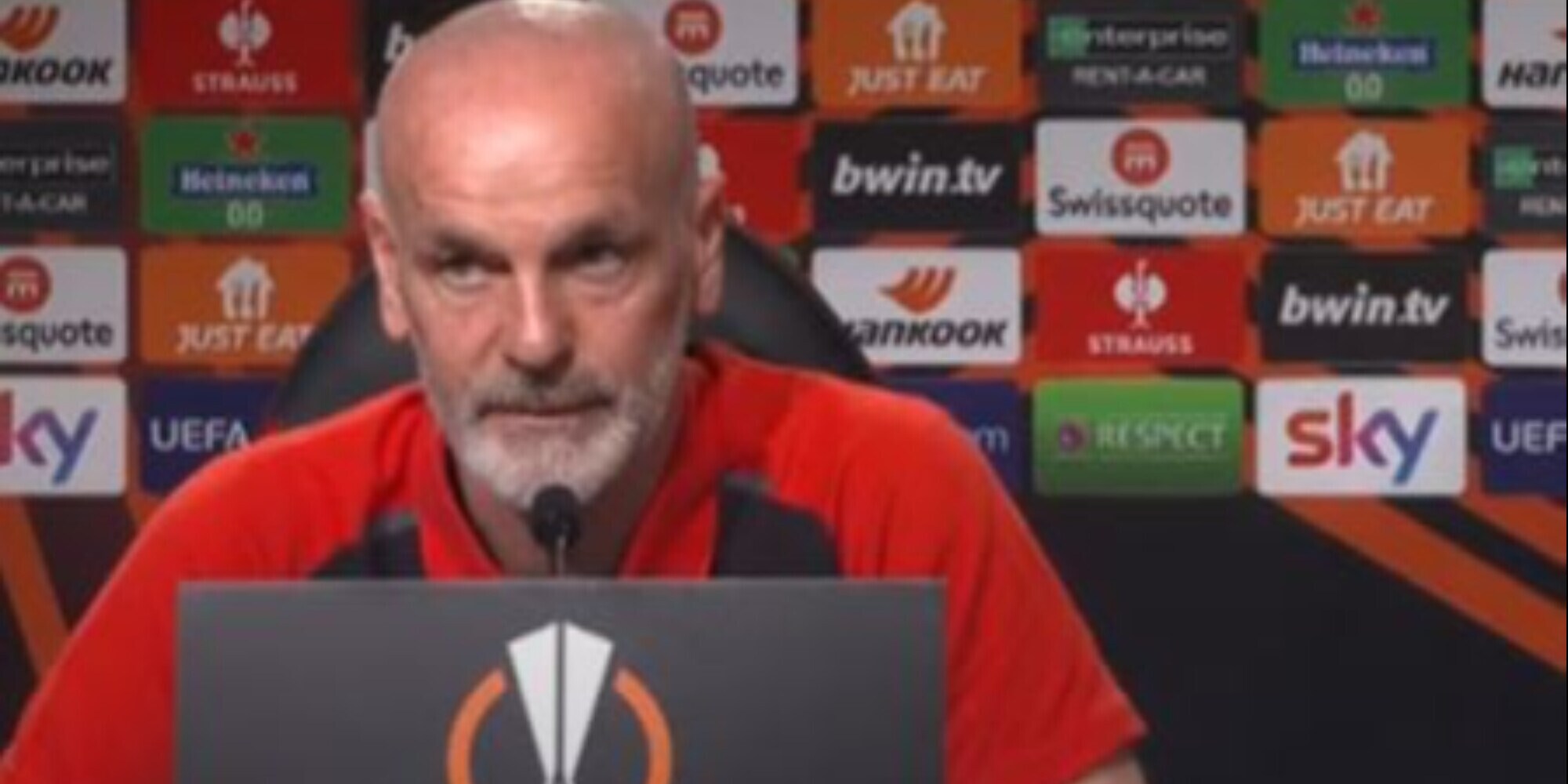 Pioli: “La nostra Champions è l'Europa League. Dobbiamo essere ambiziosi"