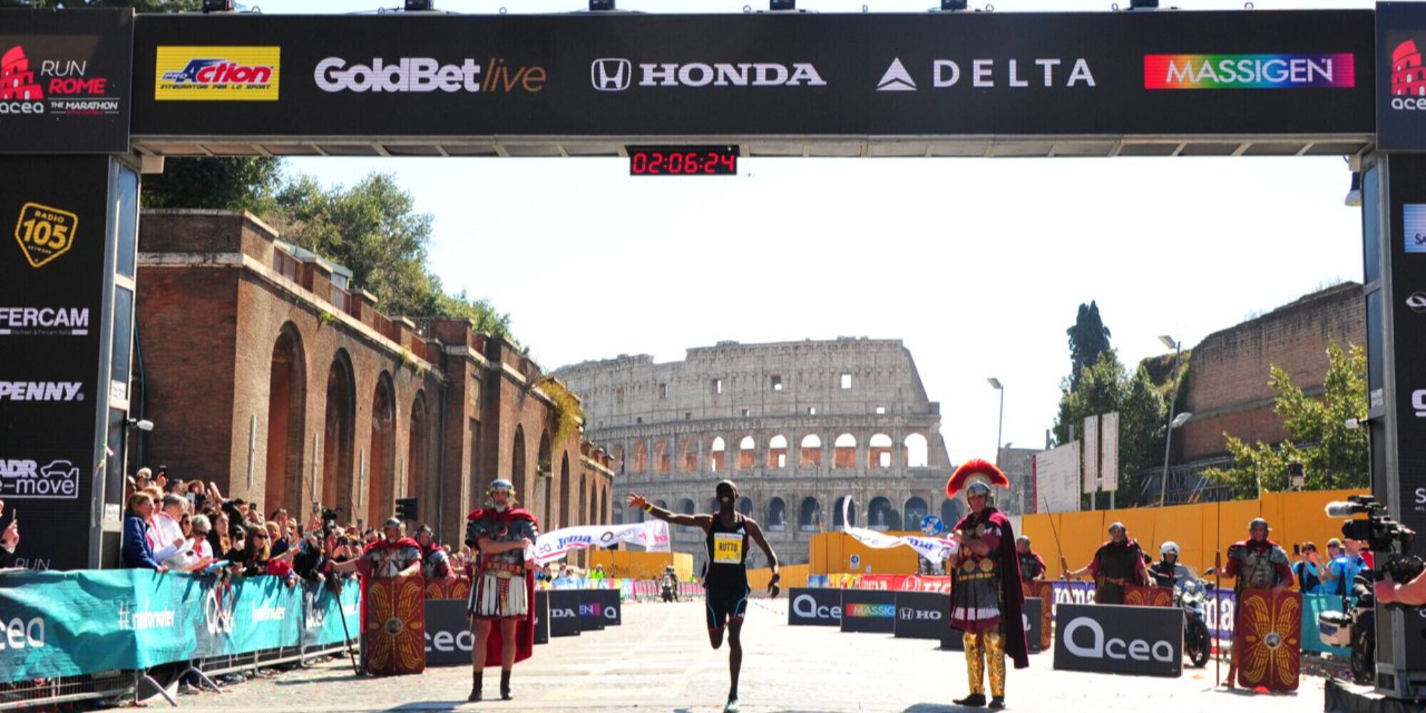 Acea Run Rome The Marathon, vittoria di Rutto con record
