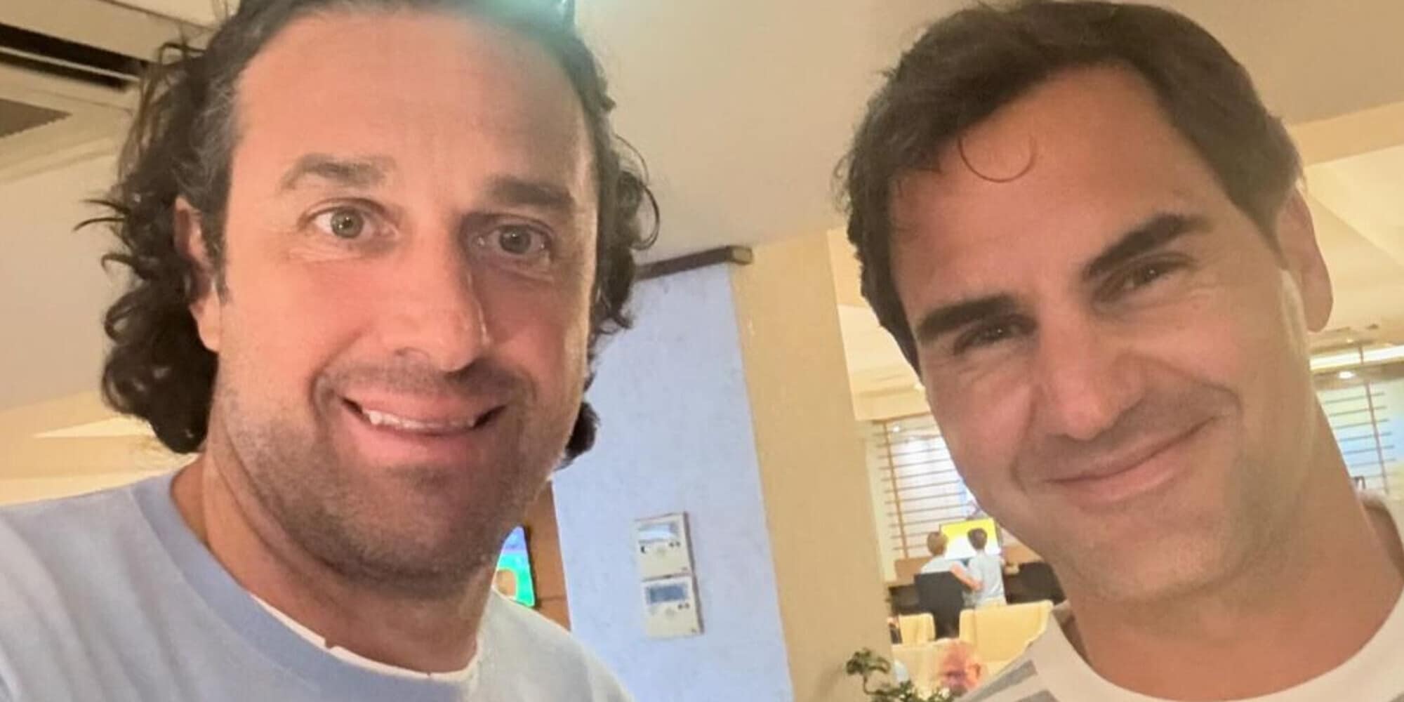 Toni, Padel speciale con Federer alle Maldive: "Secondo me non è male..."