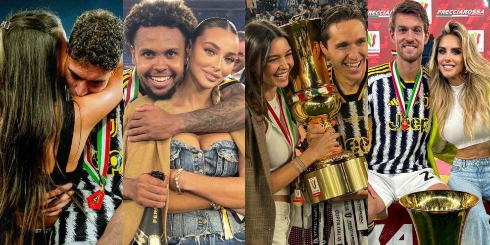 Frattesi e la sorella Chiara alla festa Juve con McKennie: "Non si può ...