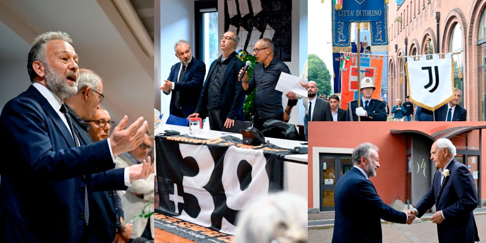 Ferrero, il presidente Juve alla commemorazione per le vittime dell'Heysel