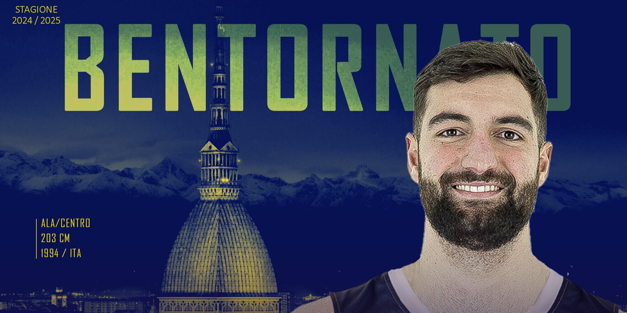 Reale Mutua Torino: bentornato Aristide Landi