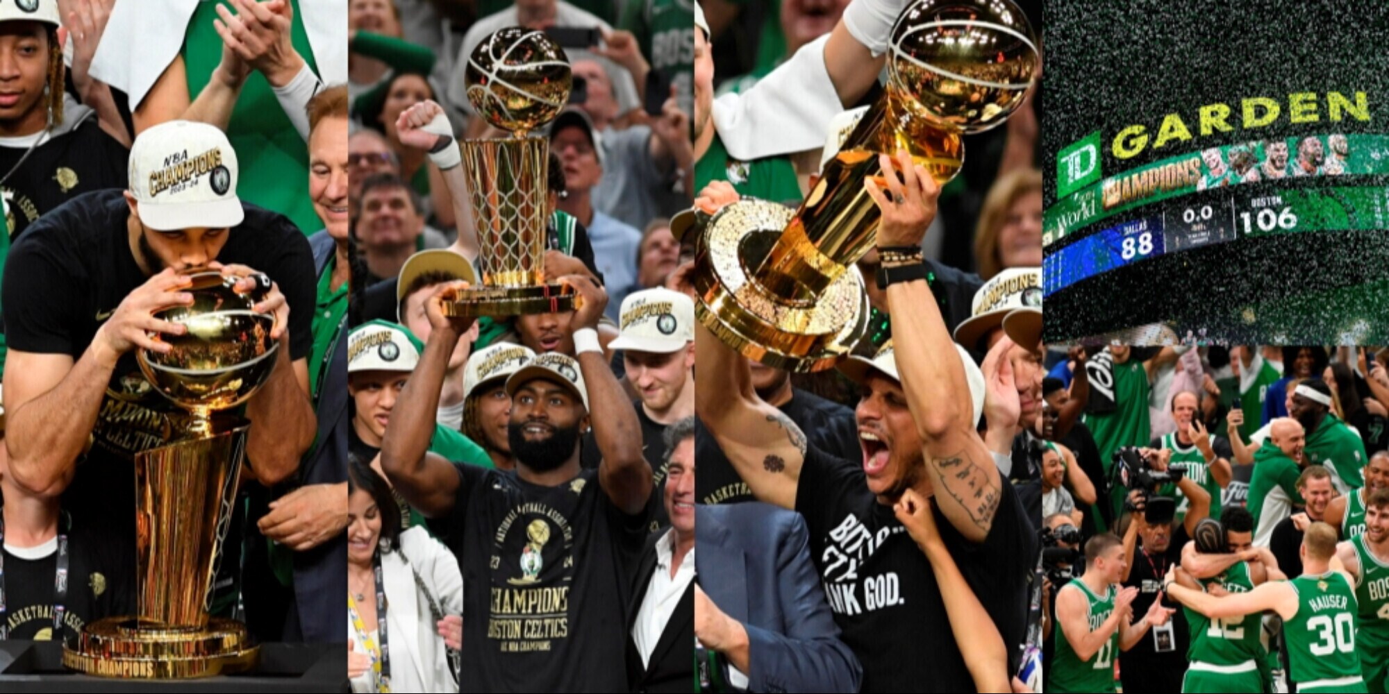 Boston Celtics campioni NBA: 18° titolo! Super Tatum, Brown MVP delle ...