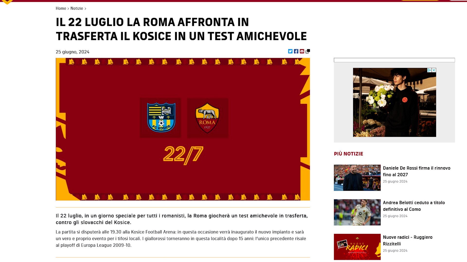 Buba Sangaré dal Levante alla Roma: l'annuncio ufficiale