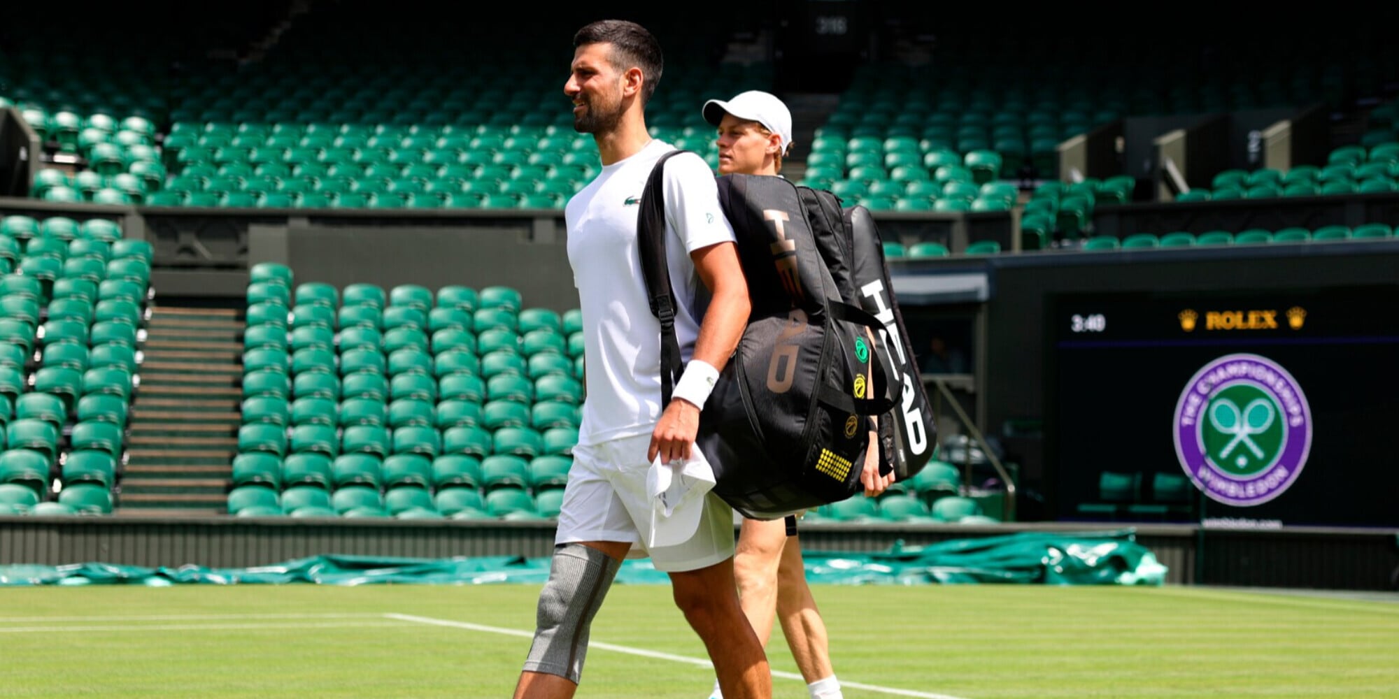 Sinner "aiuta" Djokovic: allenamento insieme a Wimbledon, come sta il serbo