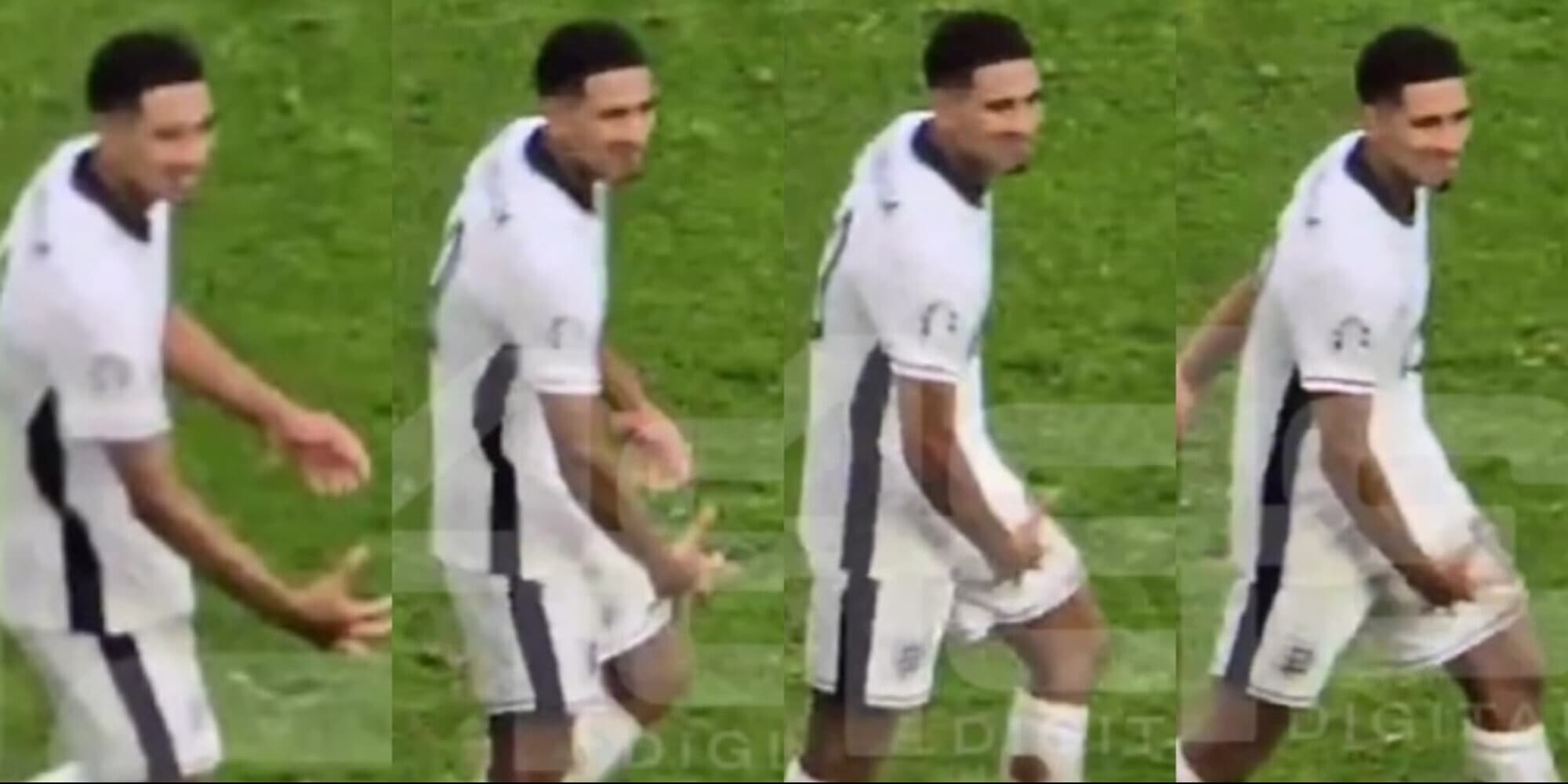 "Un gesto scherzoso": Bellingham si giustifica dopo l'esultanza in ...