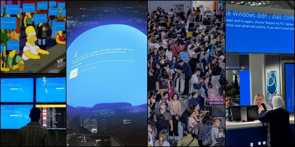 Microsoft down mondiale: in tilt aeroporti, ospedali e stazioni. Scene surreali tra caos e ironie