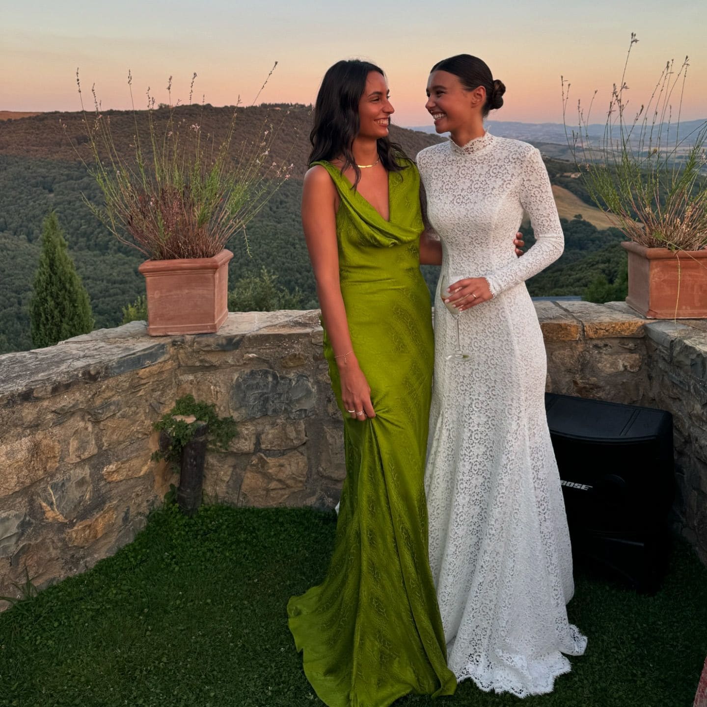 Chiesa e Lucia Bramani sposi: il matrimonio, gli ospiti e la grande festa