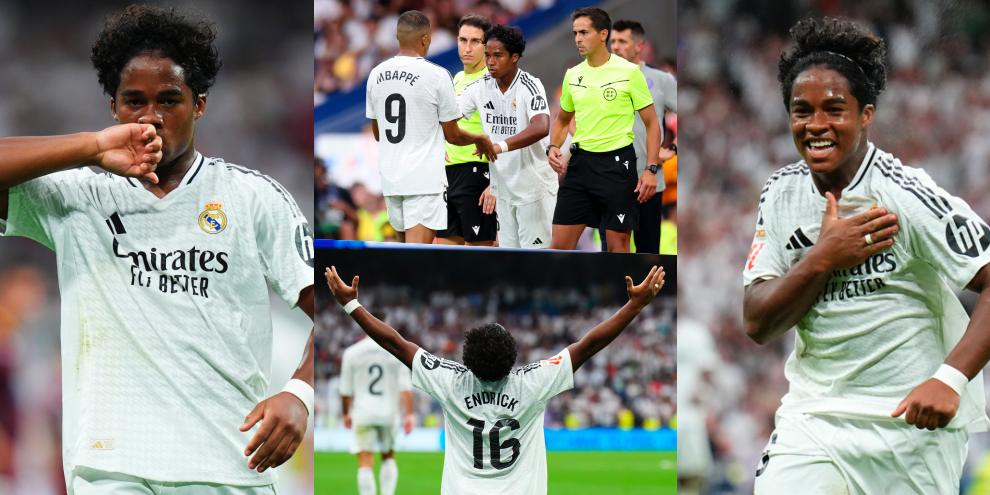 Endrick predestinato: è nella storia del Real Madrid, entra e segna al ...