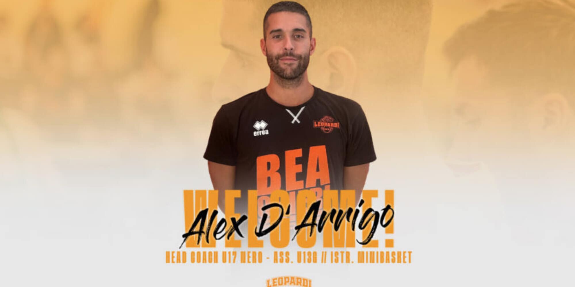 Dal campo alla panchina: Alex D'Arrigo entra nello Staff dei Leopardi