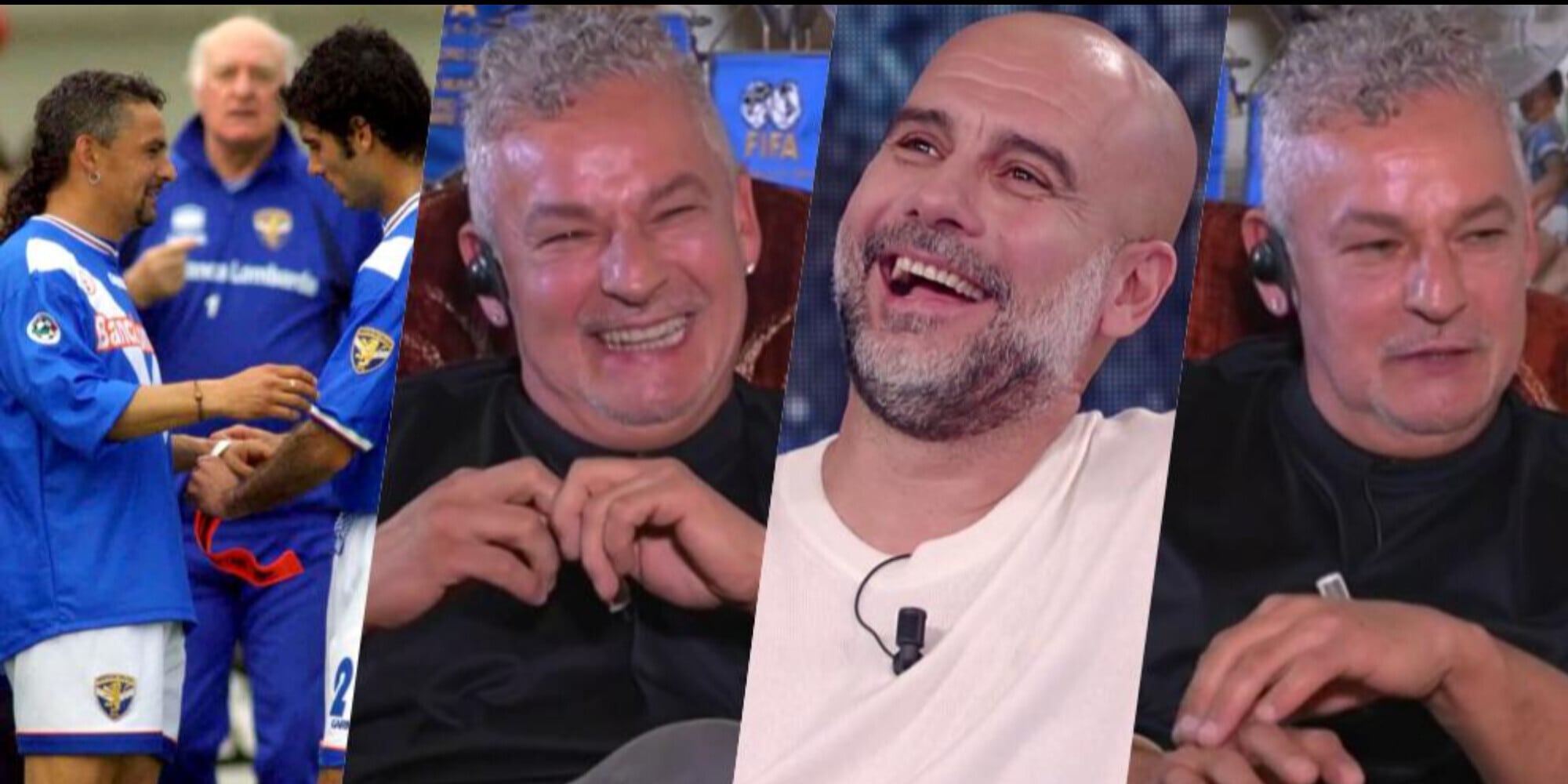 Guardiola: "Baggio, il ginocchio come una lavatrice. Con il cane da ...
