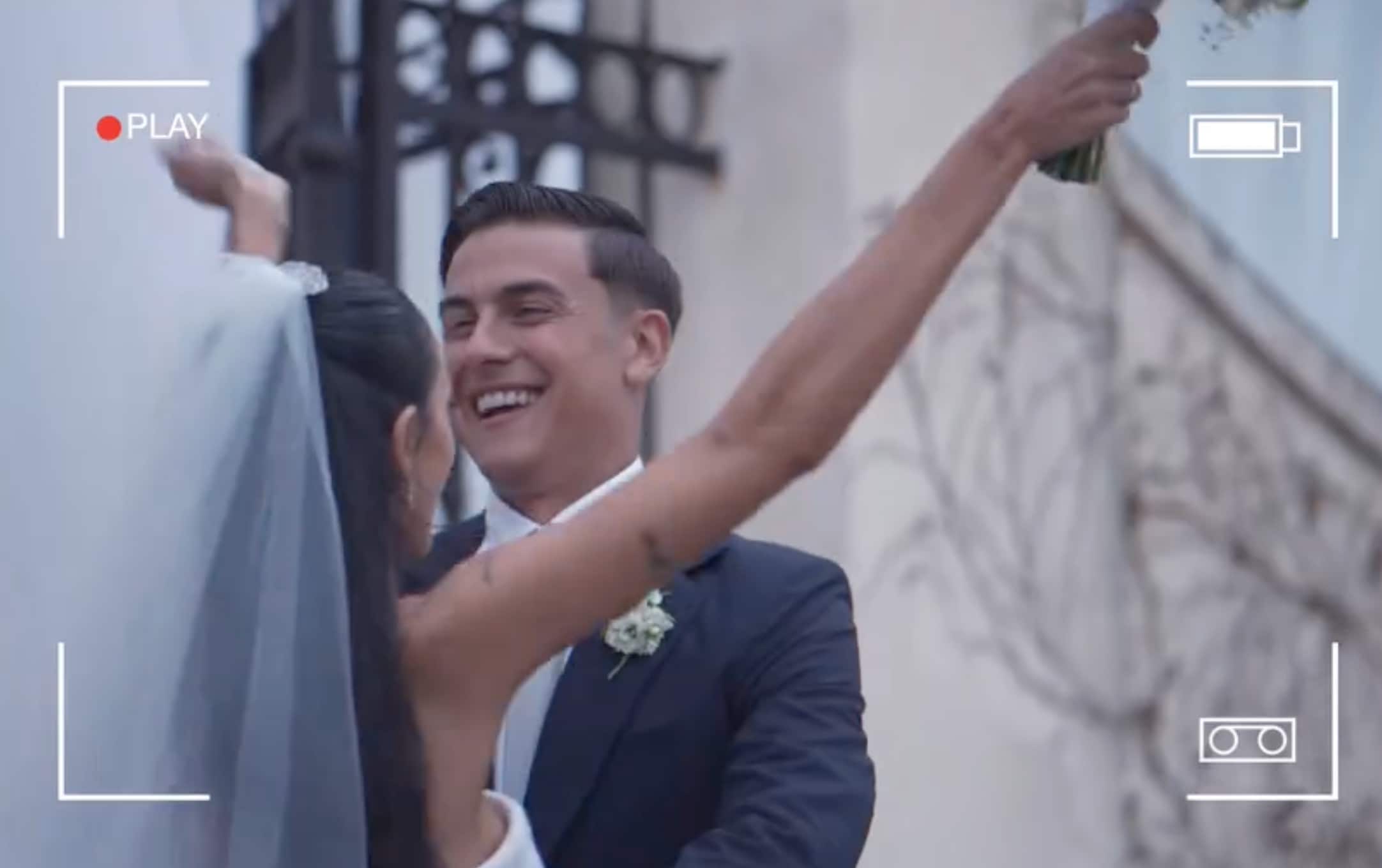 Dybala e Oriana, cinque mesi dopo: gli scatti inediti del matrimonio