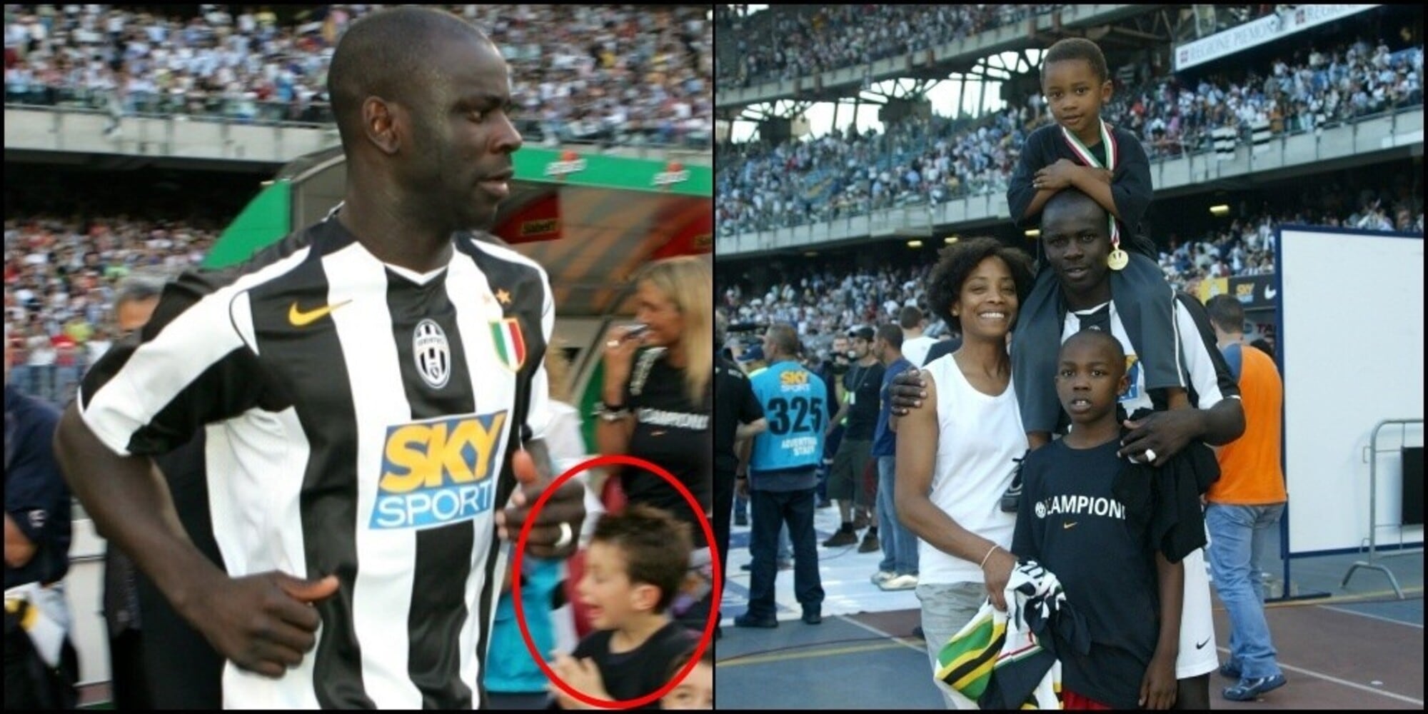 Con Thuram allo Scudetto Juve 2005, ora il primo gol contro: lo trovate?