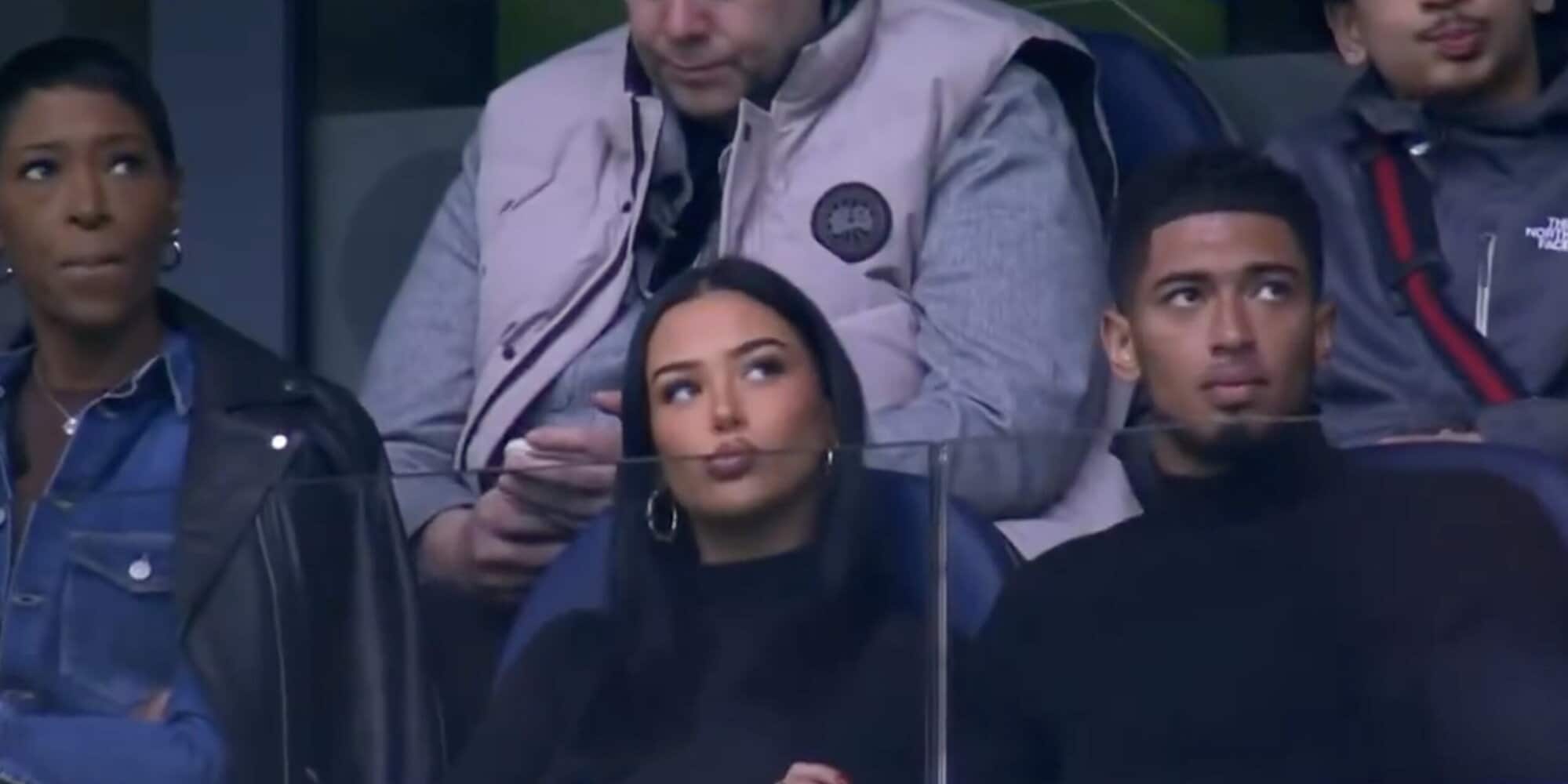 Ashlyn Castro in tribuna al Bernabeu: chi è la nuova lady Bellingham