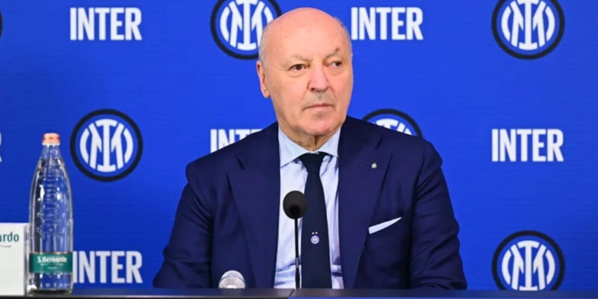 Marotta: "Inter in corsa per il Triplete, e il prossimo anno seconda ...