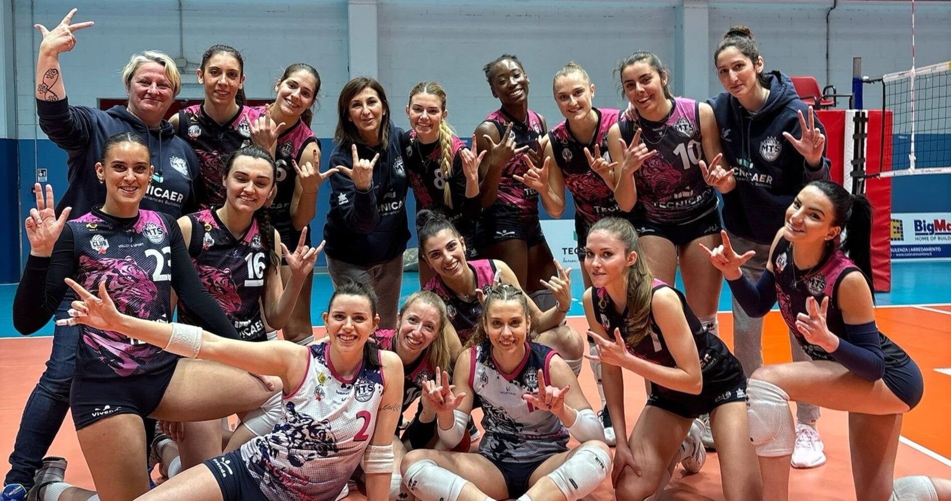 La MTS Tecnicaer Santena vince contro Volpiano