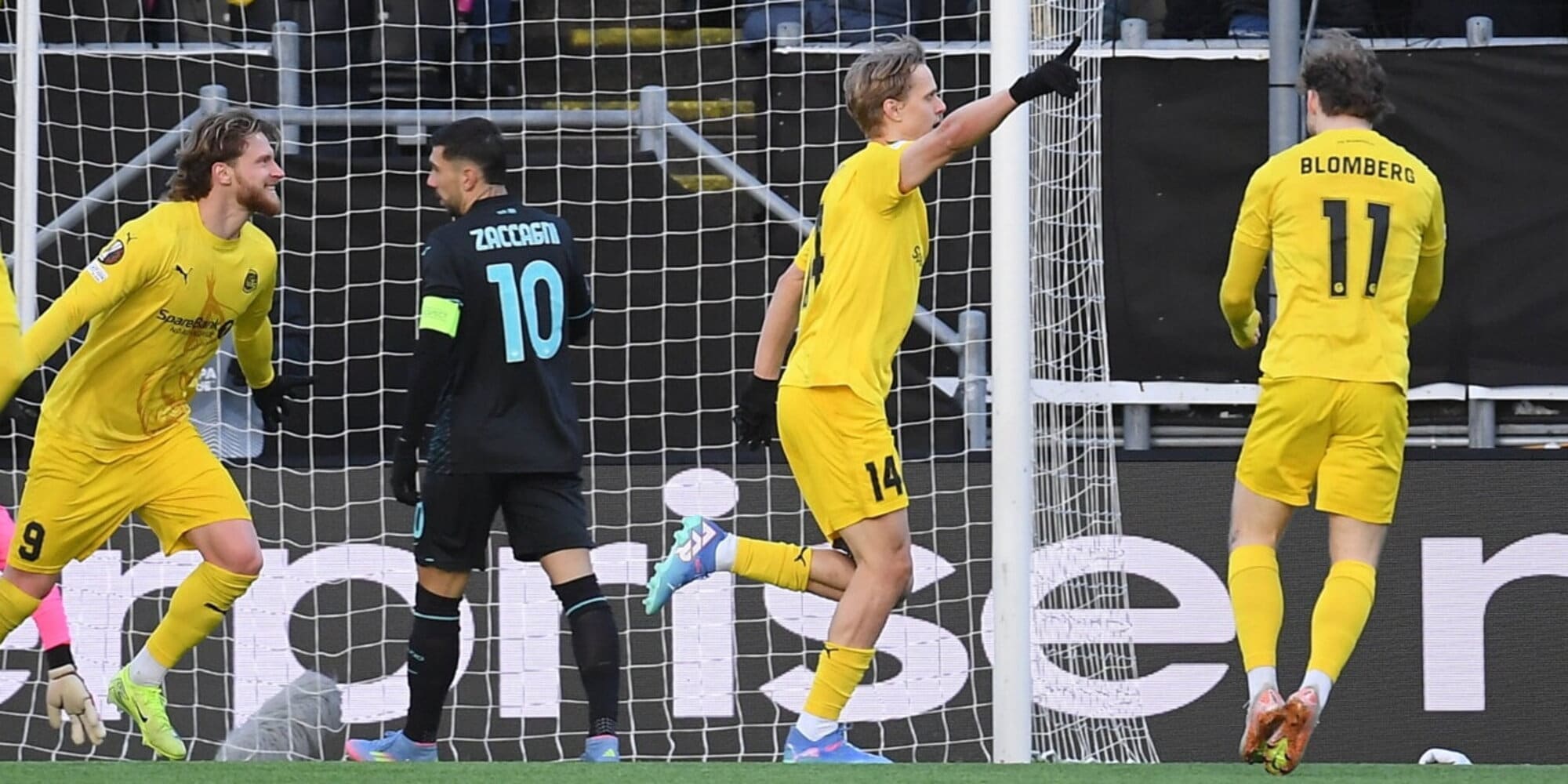 La Lazio crolla a Bodo, doppio Saltnes: serve l'impresa all'Olimpico