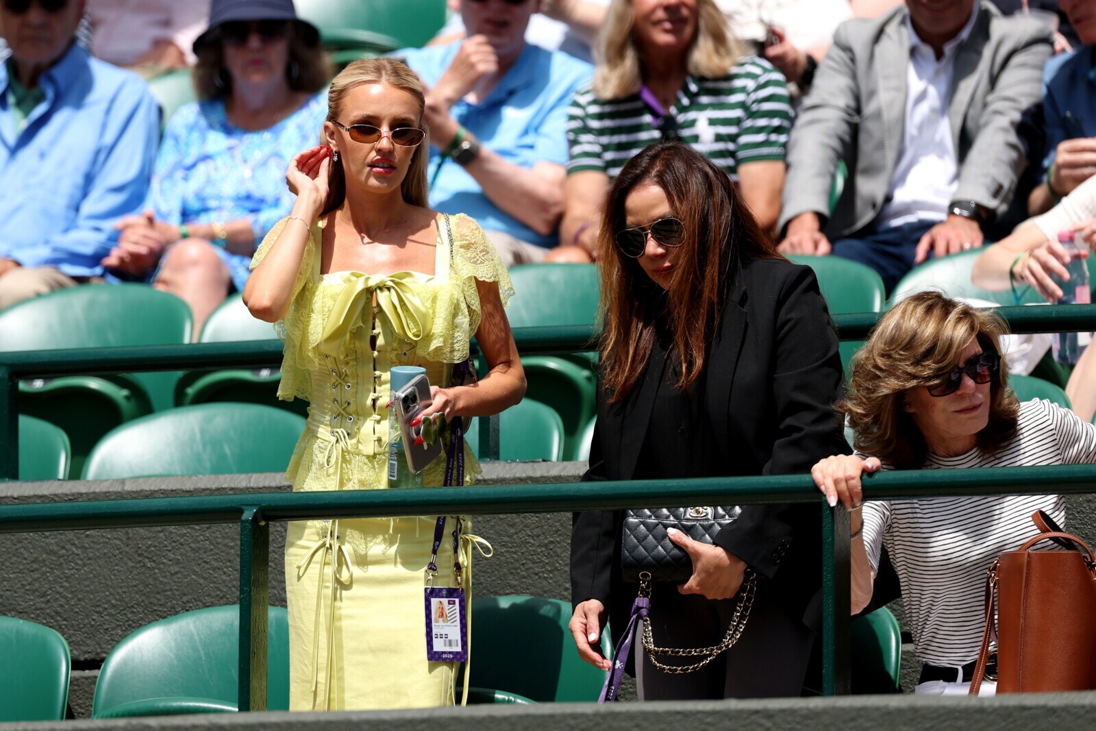 Morgan Riddle illumina Wimbledon: lady Fritz tifa Taylor con un look ...