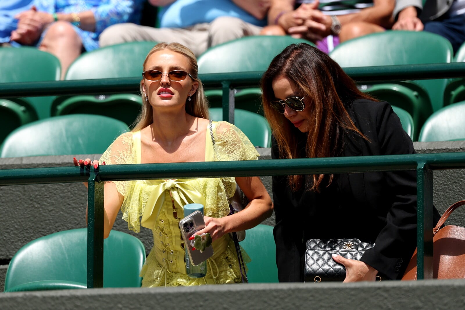 Morgan Riddle illumina Wimbledon: lady Fritz tifa Taylor con un look ...