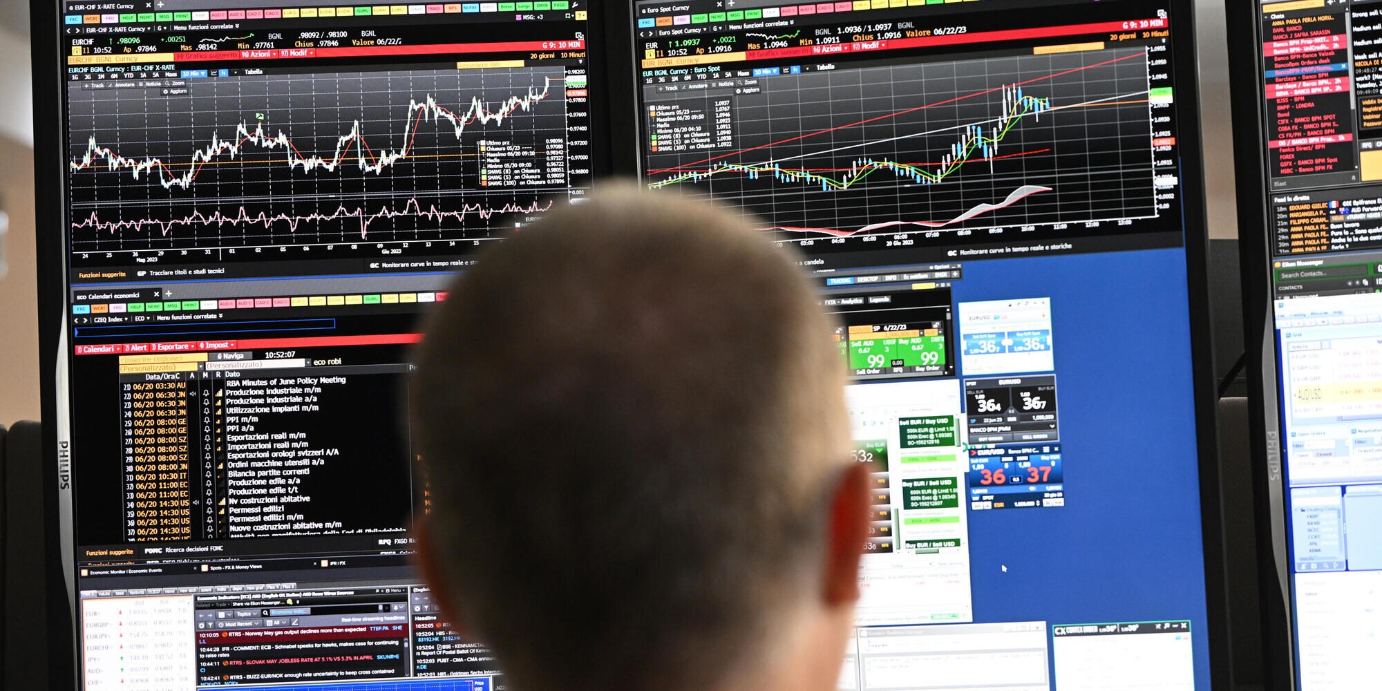 Lo spread Btp-Bund apre stabile a 86 punti base