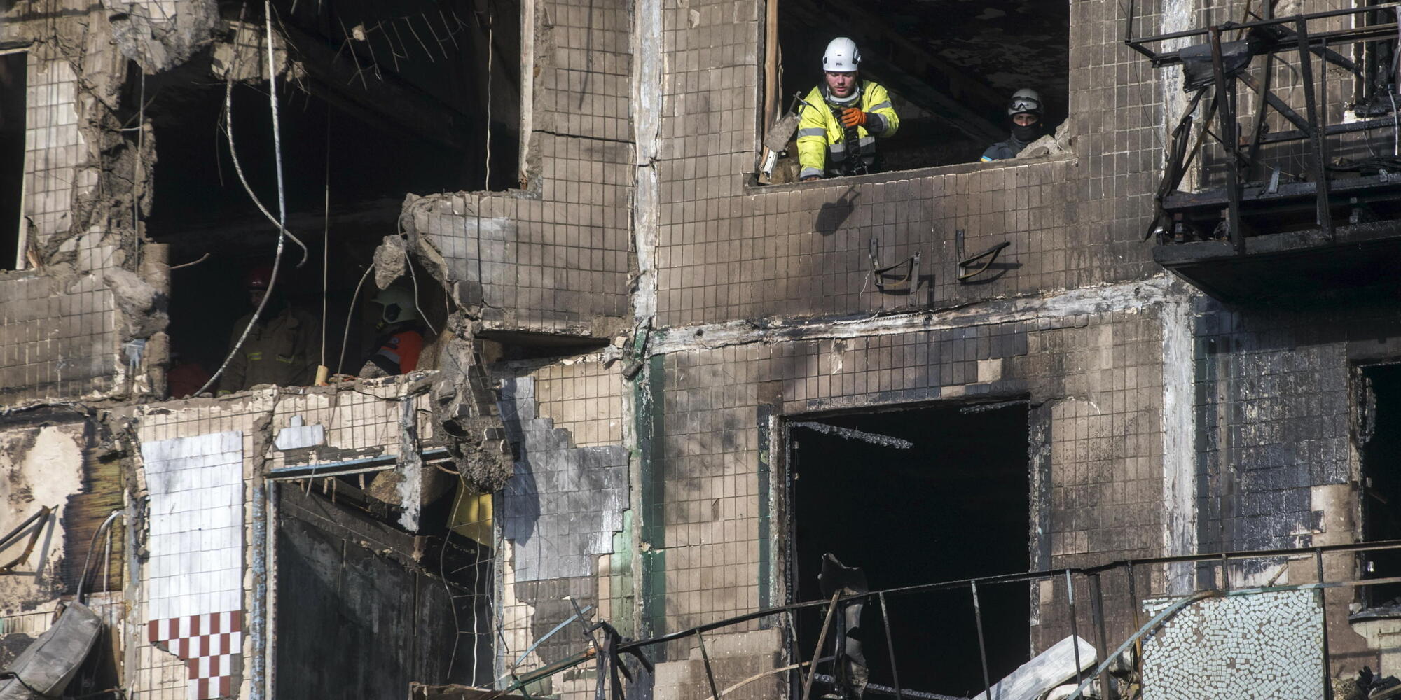 Attacco a Kiev, almeno sei i morti