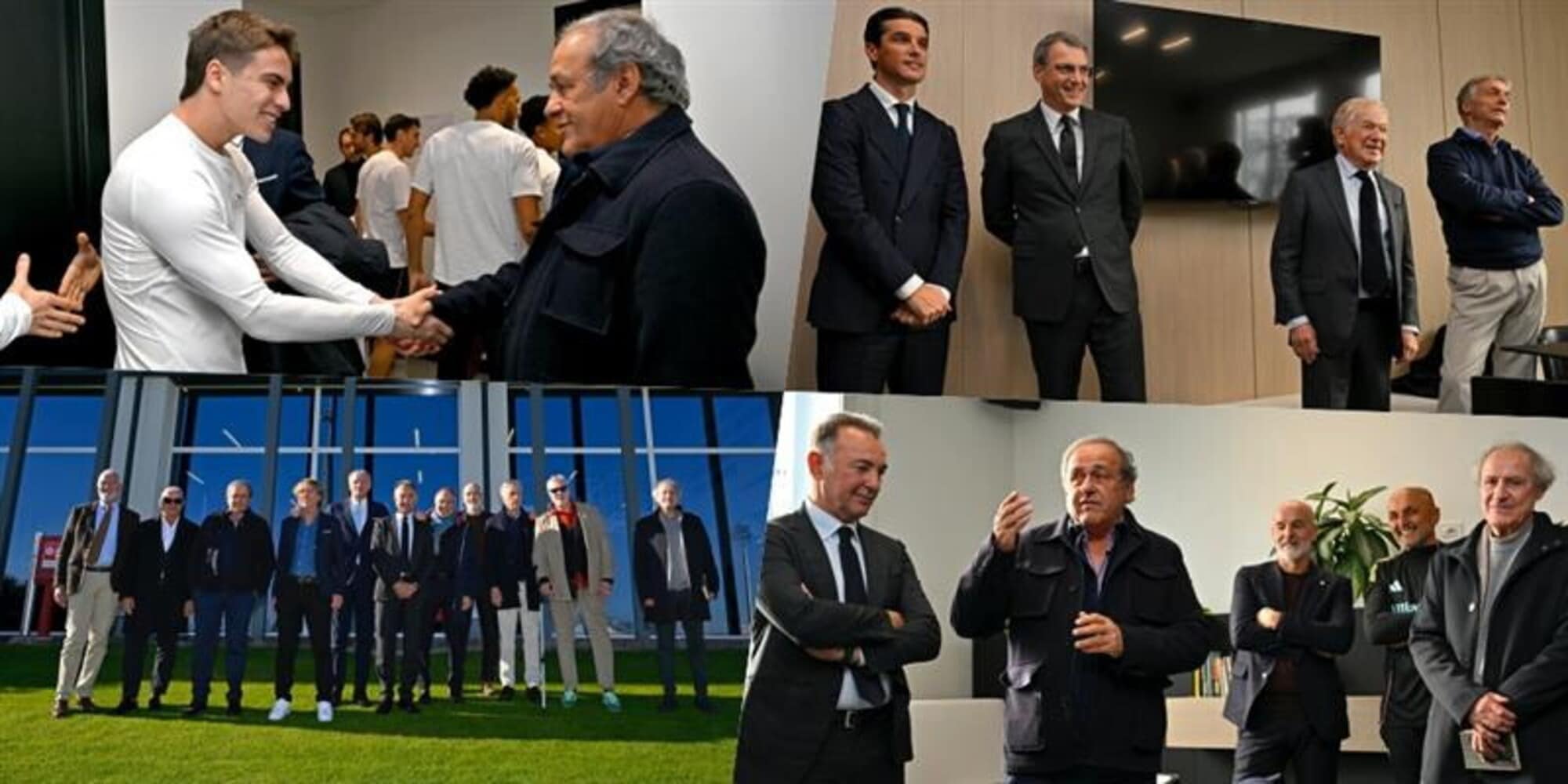 Da Platini a Tacconi: i campioni del mondo Juve 1985 alla Continassa ...