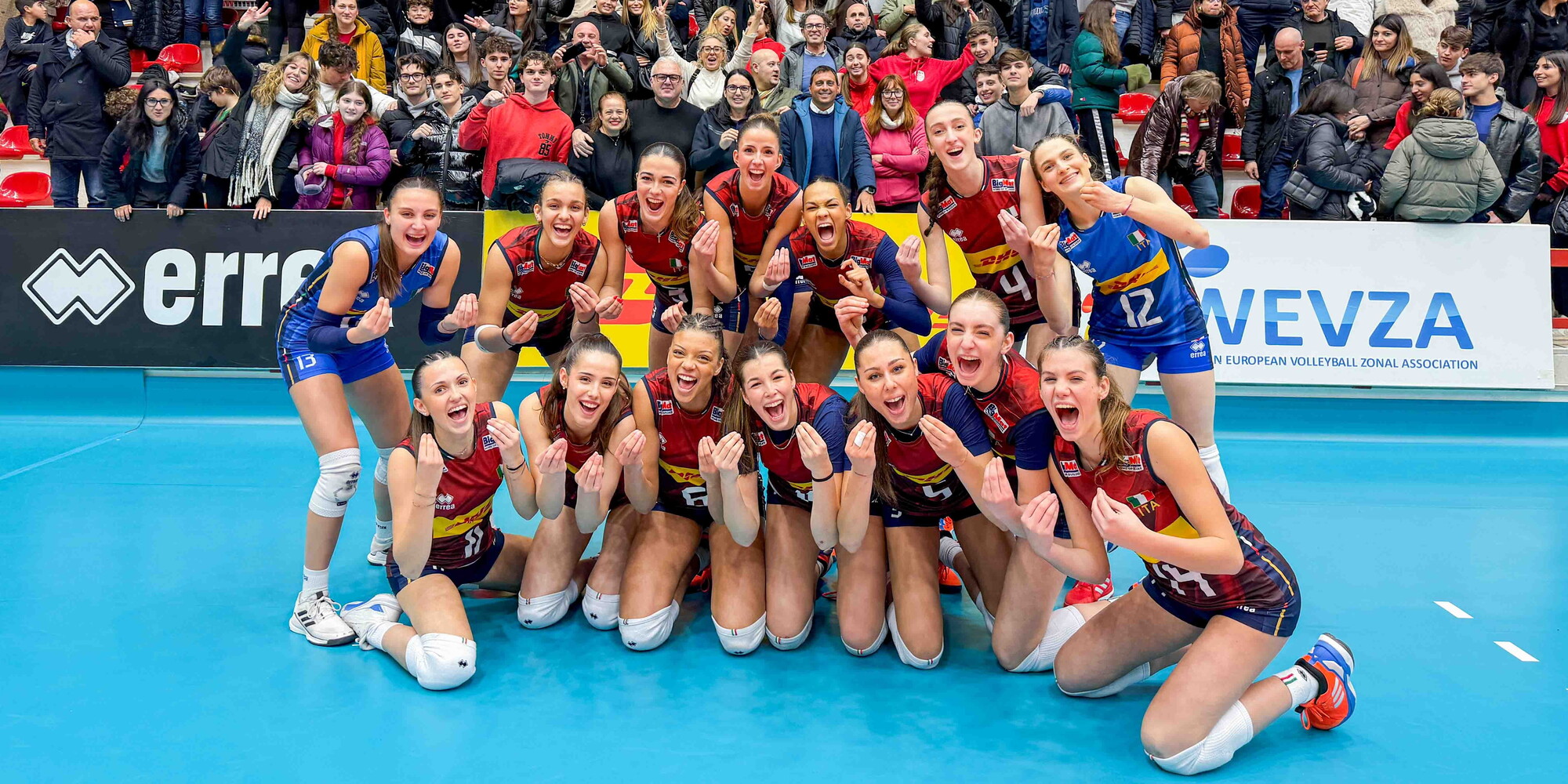 Wevza: seconda vittoria per l'Under 18 contro la Francia