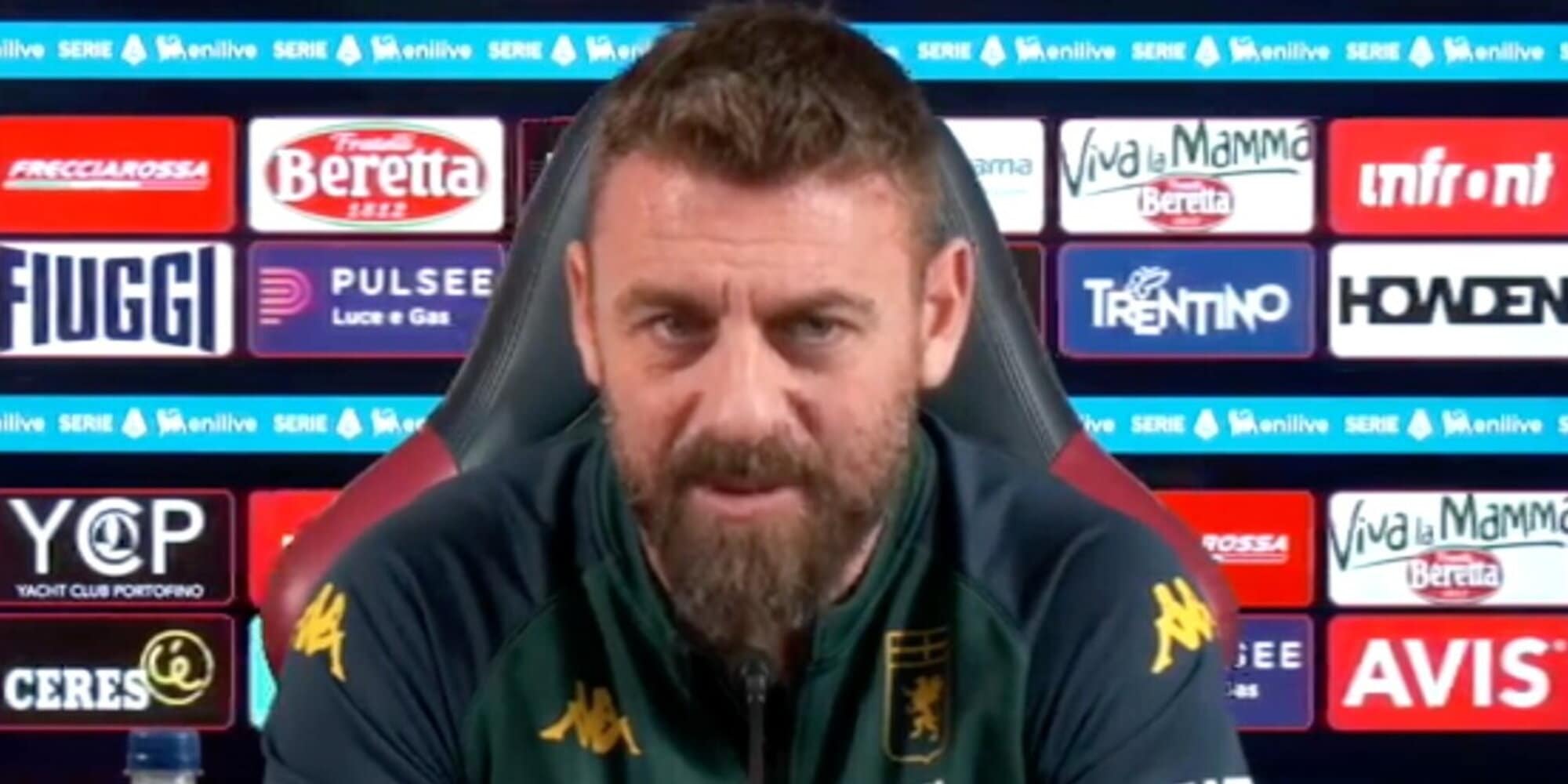 De Rossi e quelle parole di Buffon: "Ci andrei cauto. Genoa, ho una paura"