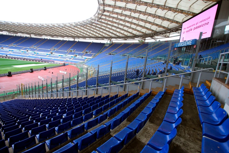Roma, via al percorso per togliere le barriere dalle curve dell'Olimpico