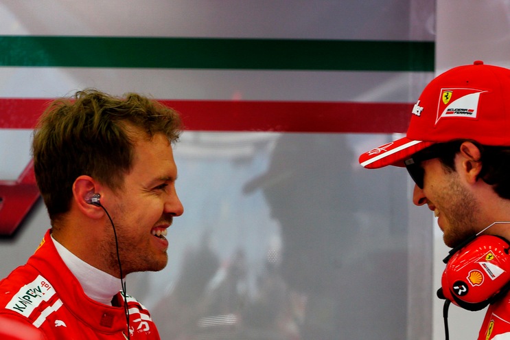 F1 Ferrari, Vettel: «Giornata fantastica, siamo i più veloci!»