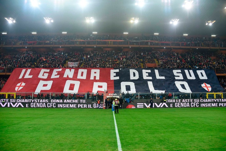 Genoa-Sampdoria, il derby delle coreografie a Marassi