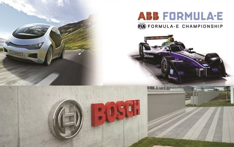 Anche Bosch sponsor della Formula E
