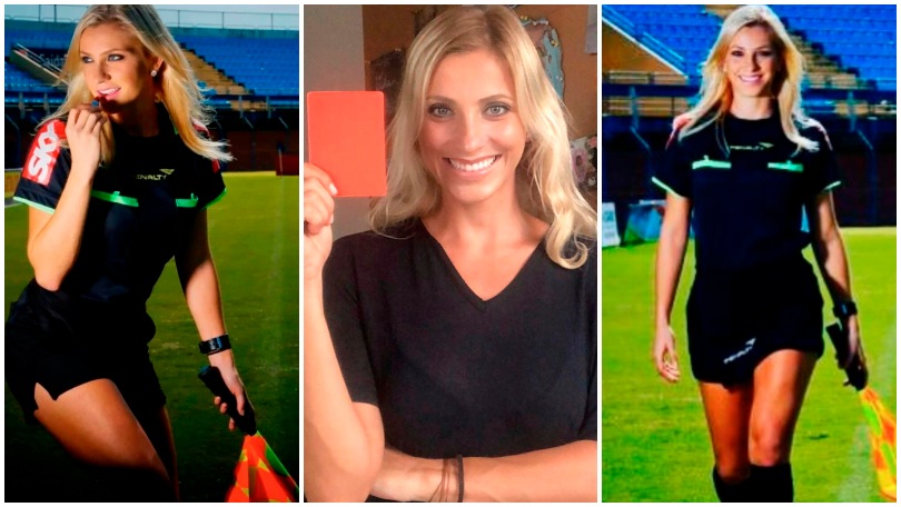Fernanda Colombo, l'arbitra brasiliana che fa impazzire il web