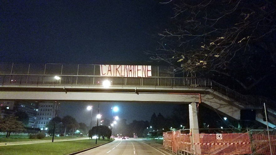 Torino, striscioni al Lingotto: «Cairo vattene»